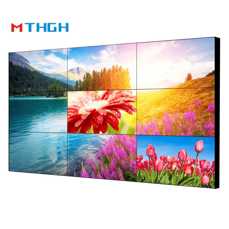 75 Inch High Resolution LCD Video Wall 72% Color Gamut Display Wall ...